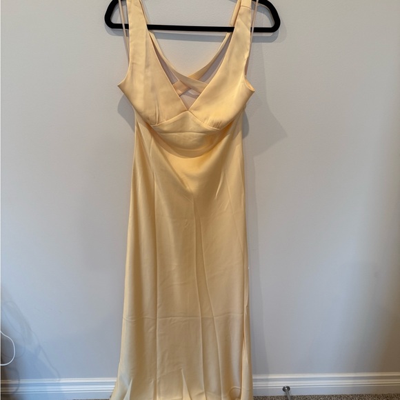 Showpo. | Dresses | Showpo Elegant Yellow Sleeveless Dress | Poshmark